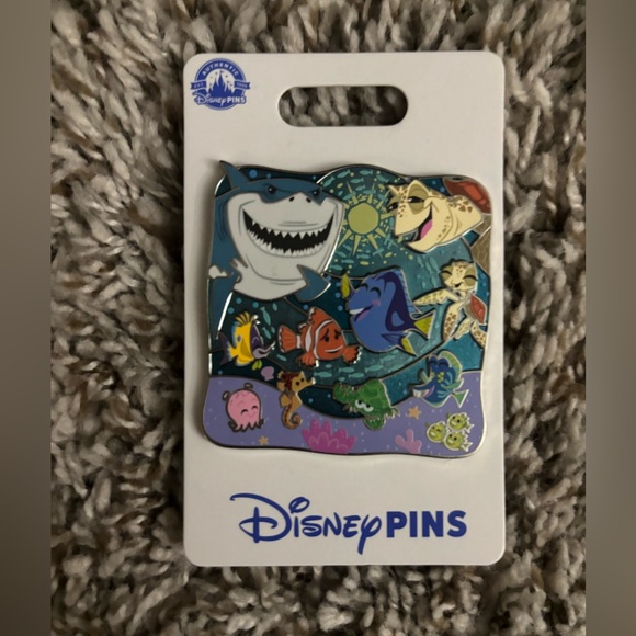 Disney | Accessories | Disney Finding Nemo Supporting Cast Pin | Poshmark